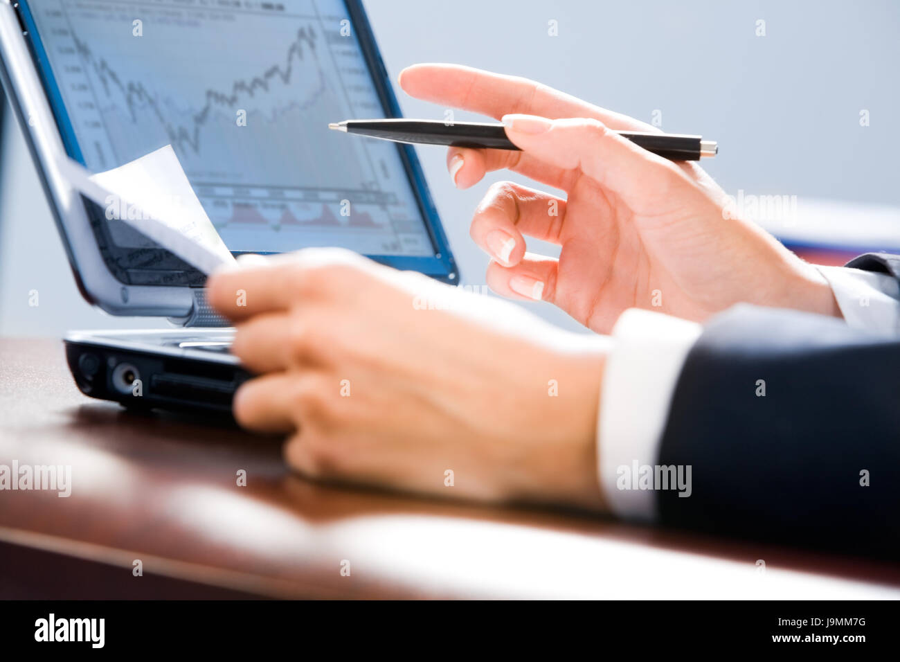 blue, laptop, notebook, computers, computer, hand, finger, secretary ...