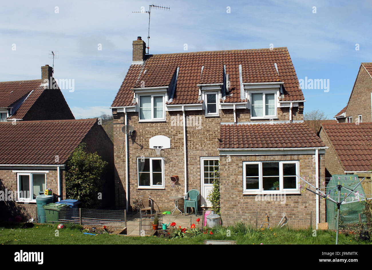 blue, house, building, big, large, enormous, extreme, powerful ...