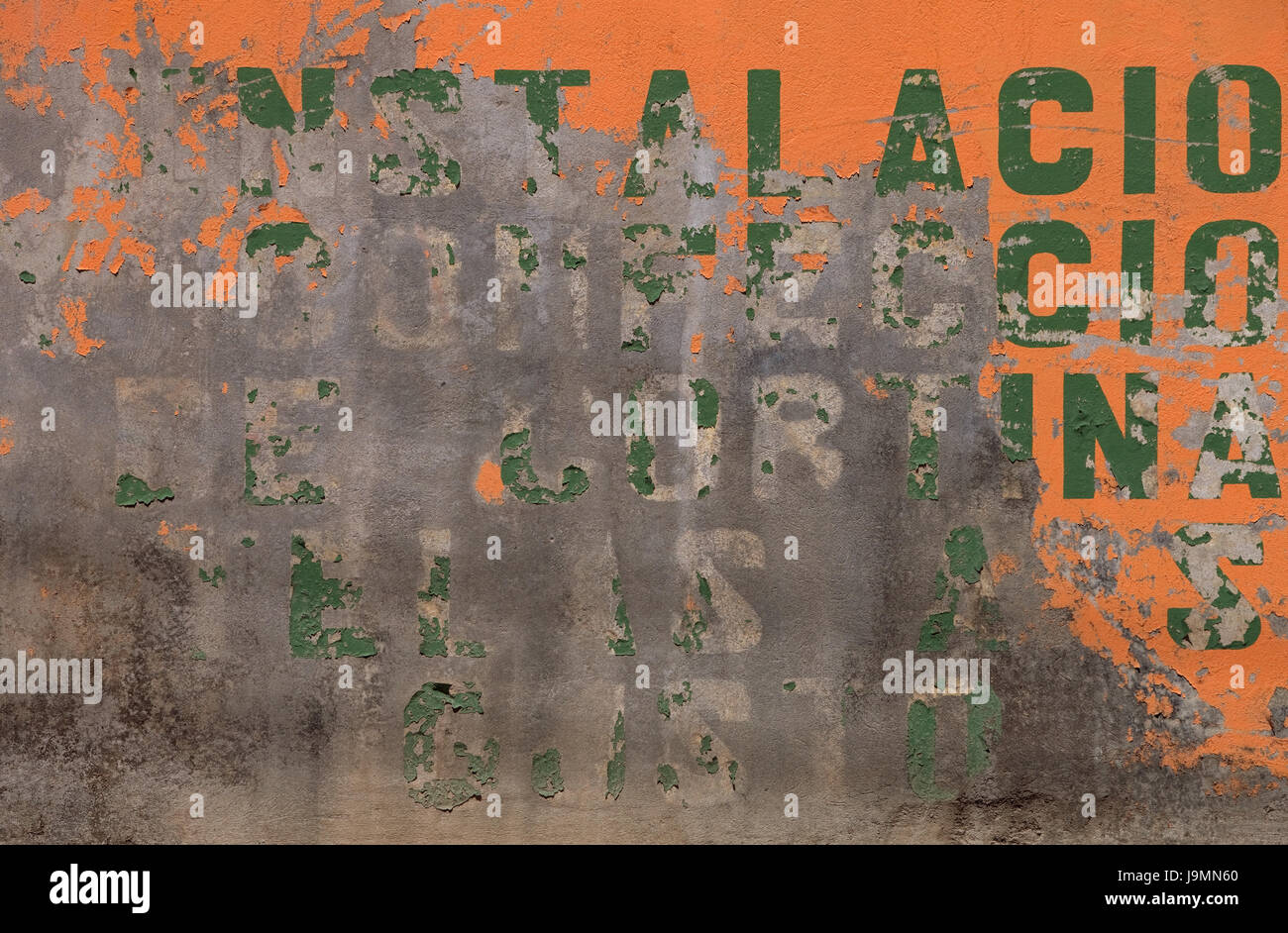 concrete, latin america, dirty, advertisement, billboard, backdrop ...