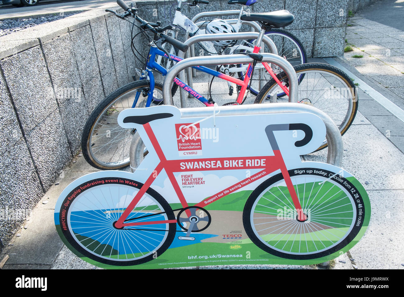 Swansea,Bike,ride,advertisement,at,Mumbles,Mumbles,Gower,peninsula ...
