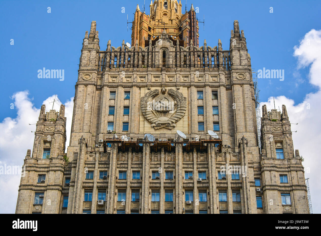 Moscow russia building ministry foreign hi-res stock photography and ...