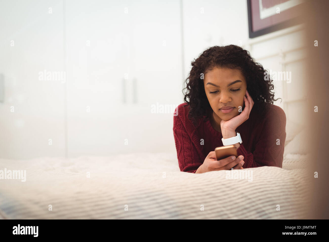 Laying text message hi-res stock photography and images - Alamy