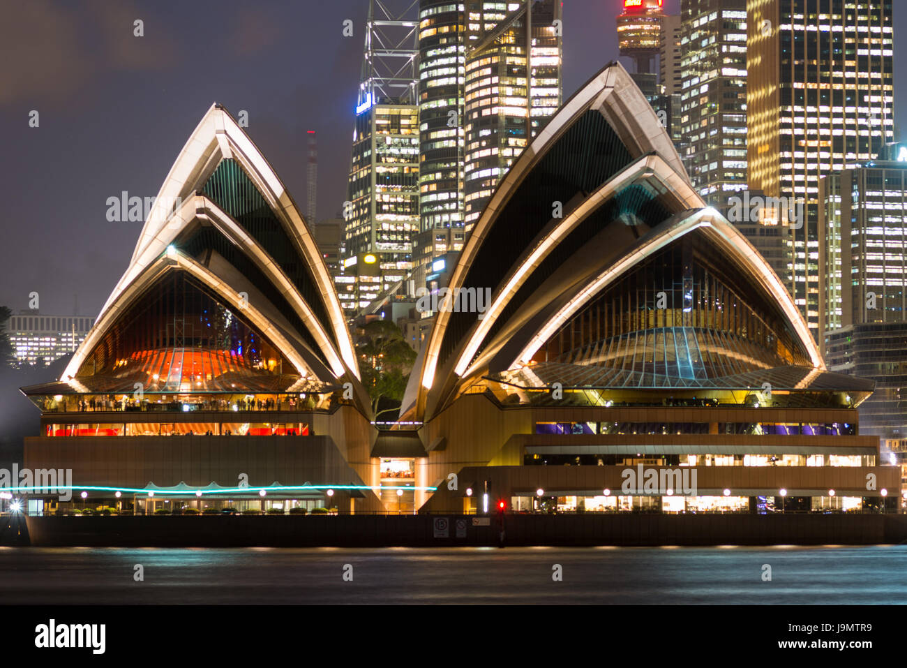 Sydney city skyline after dark. NSW, Australia Stock Photo - Alamy