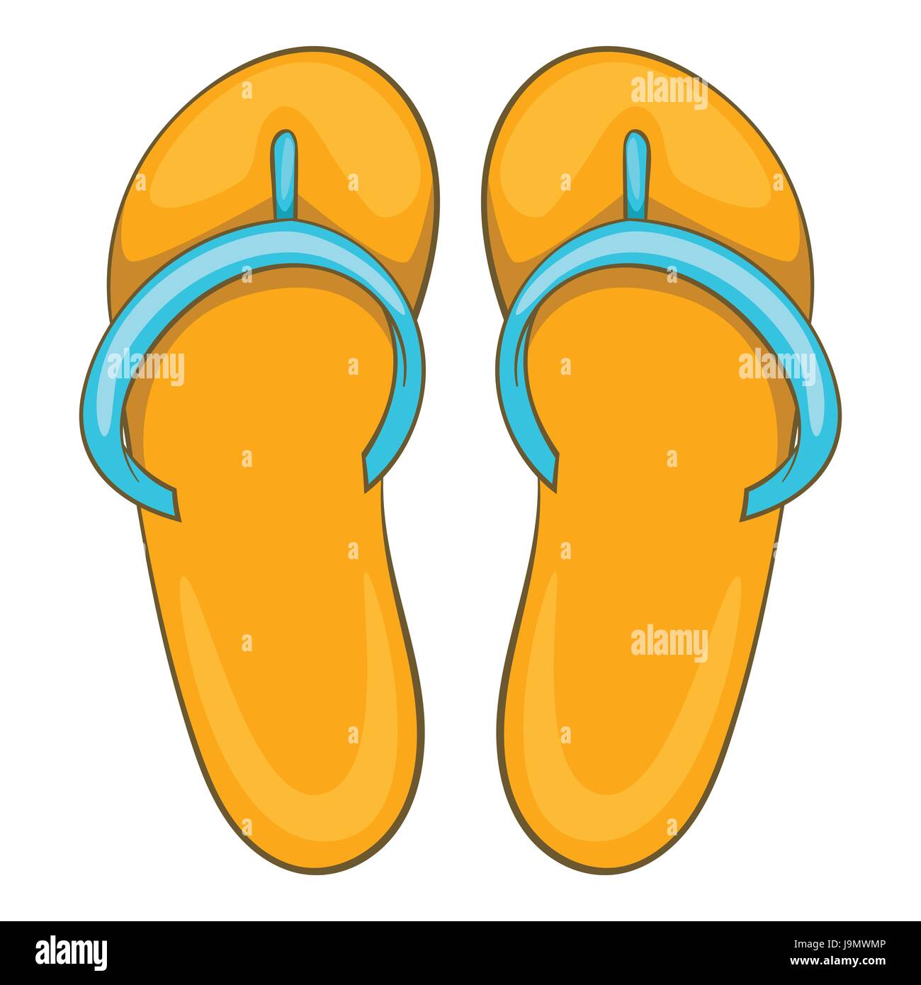 Slippers icon, cartoon style Stock Vector Image & Art - Alamy