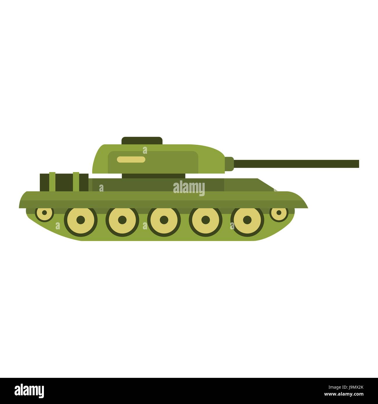 Tank icon, flat style Stock Vector Image & Art - Alamy