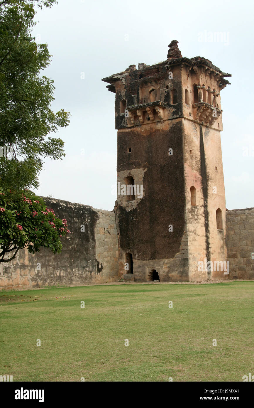 tower, historical, asia, india, balcony, observation, vertical, viewing ...