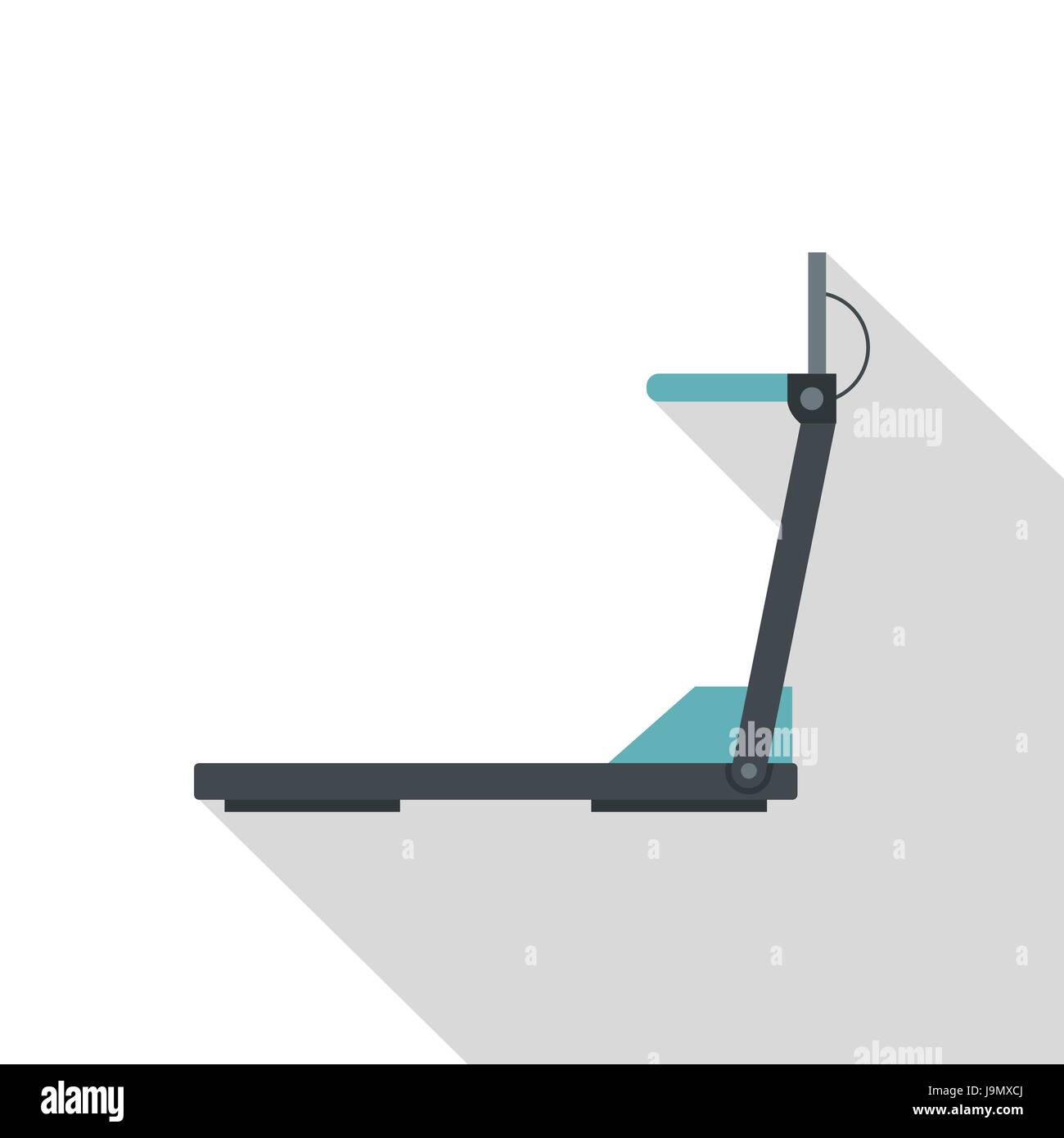 Treadmill icon, flat style Stock Vector Image & Art - Alamy