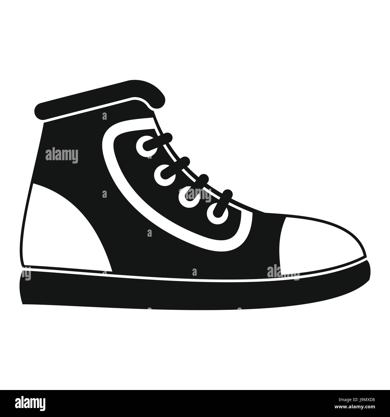 Athletic shoe icon, simple style Stock Vector Image & Art - Alamy