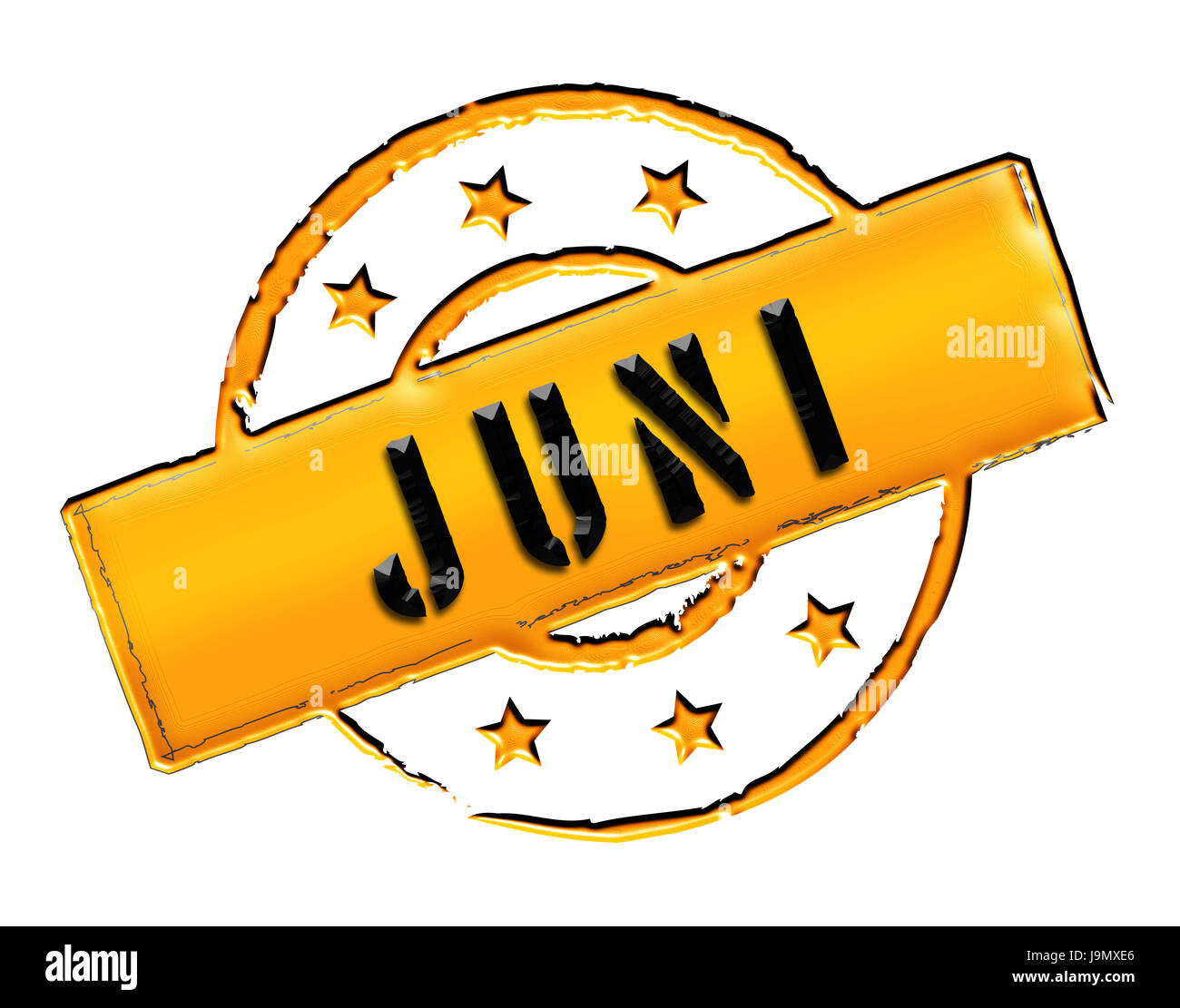 stamp - june Stock Photo - Alamy