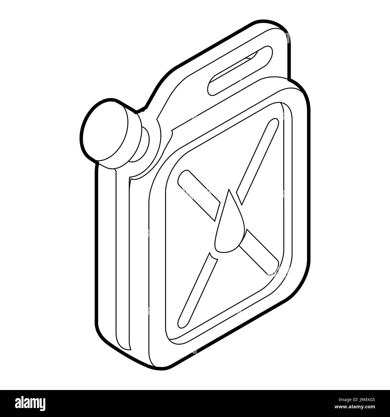 Auto tube icon outline hi-res stock photography and images - Alamy