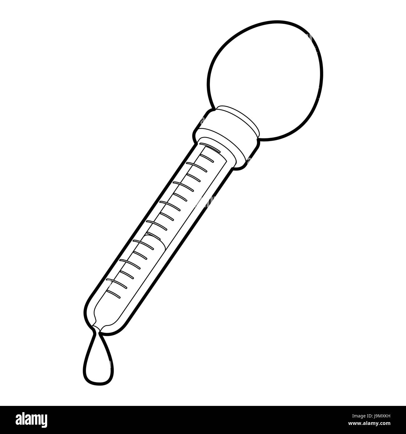 Pipette icon, outline style Stock Vector Image & Art - Alamy Pipette icon, outline style Stock Vector Image & Art - Alamy