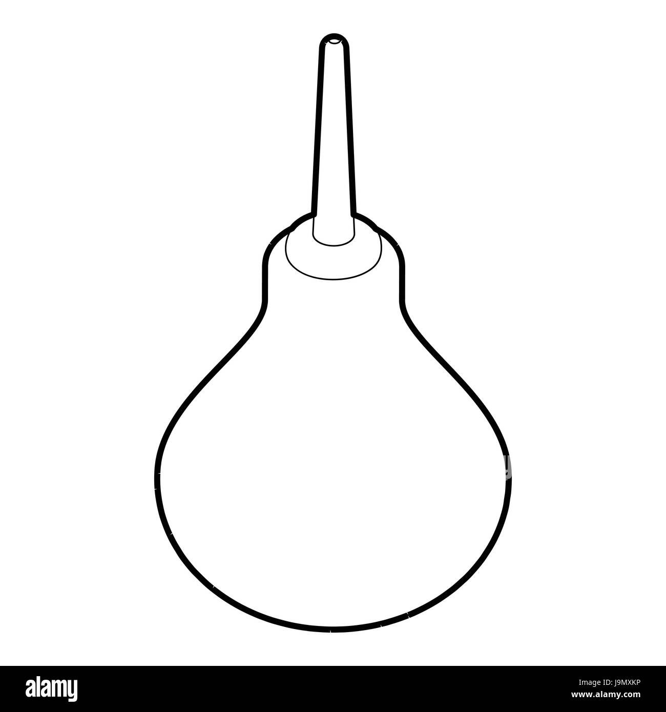 Enema Icon Outline Style Stock Vector Image And Art Alamy