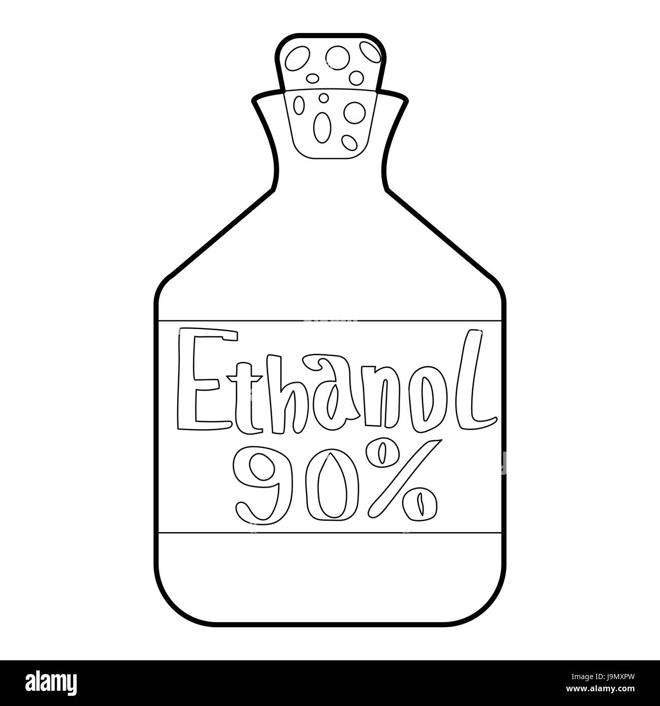 Ethanol medicine Stock Vector Images - Alamy