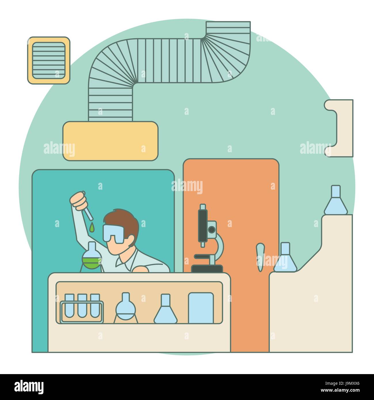 Hospital work experience Stock Vector Images - Alamy