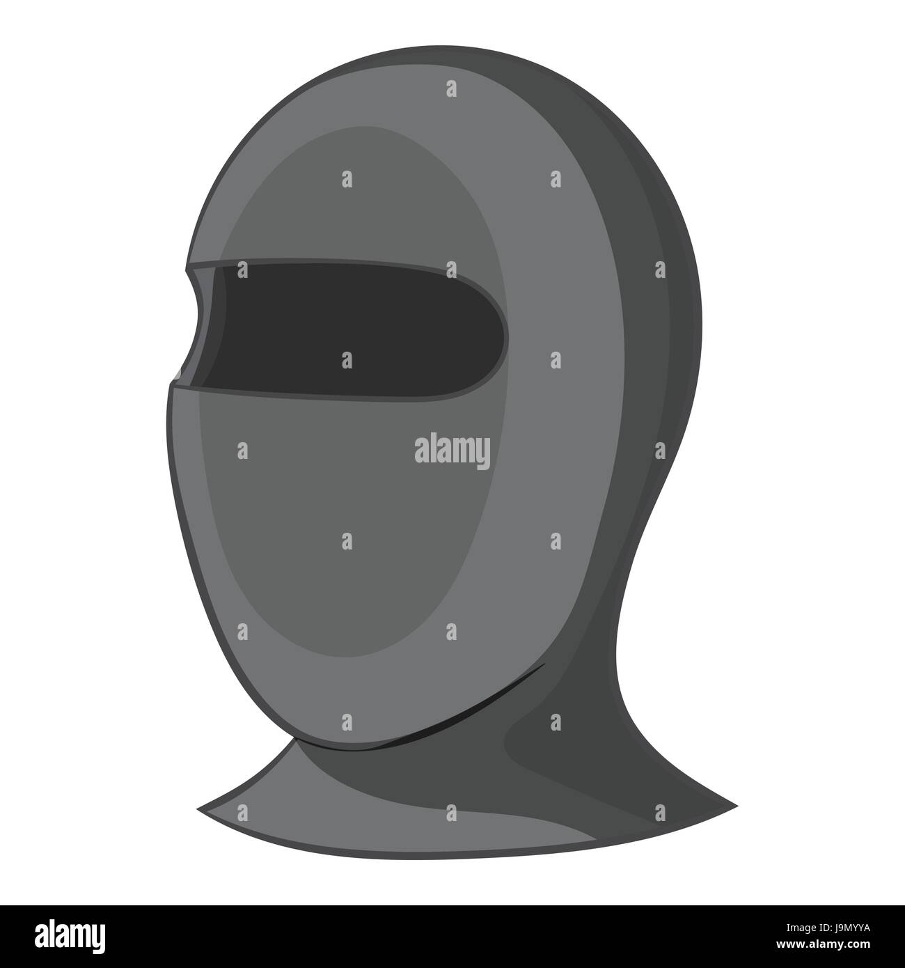 Balaclava icon, gray monochrome style Stock Vector Image & Art - Alamy