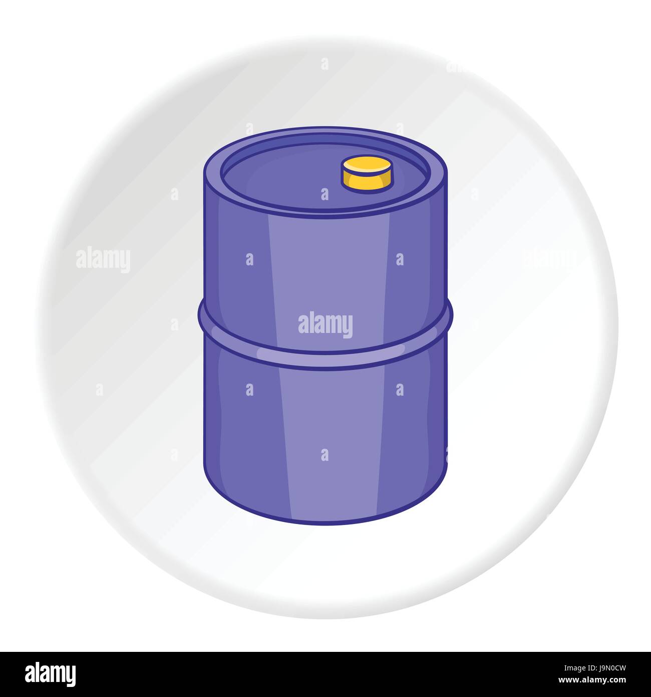 Oil barrel icon, cartoon style Stock Vector Image & Art - Alamy
