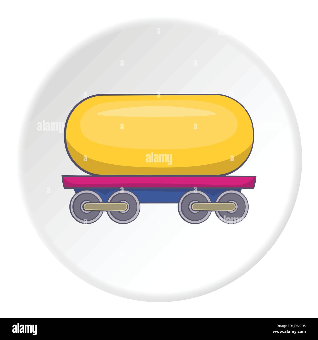Railroad tank icon, cartoon style Stock Vector Image & Art - Alamy