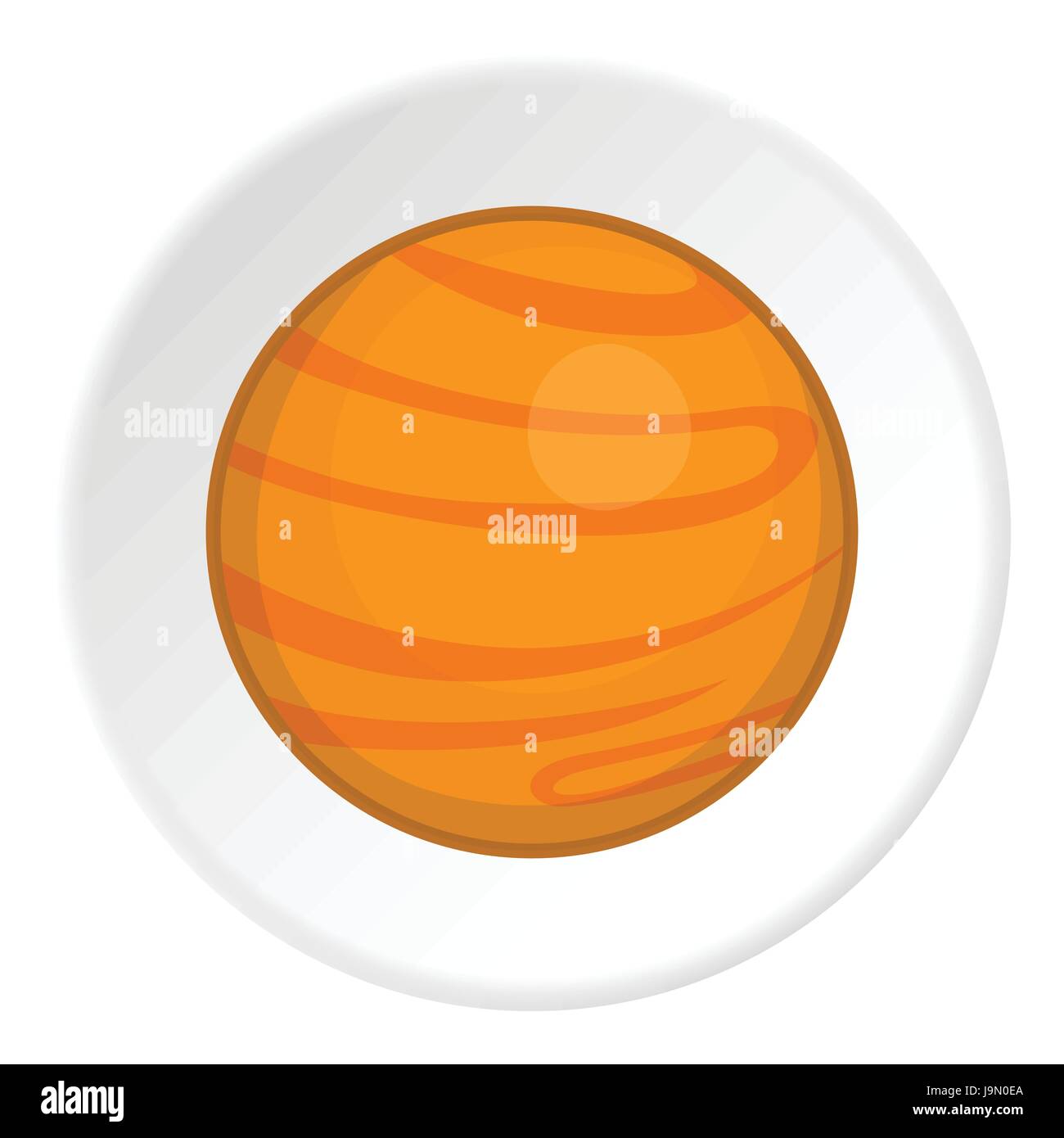 Planet icon, cartoon style Stock Vector Image & Art - Alamy