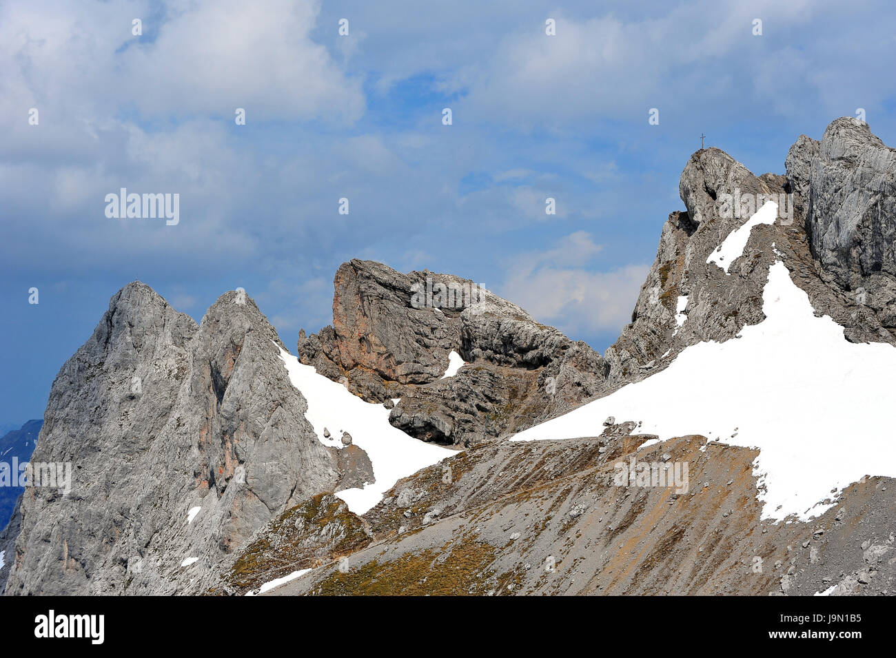 stone, alps, rock, bavaria, gravel, alpine, snow, path, stone, alps ...