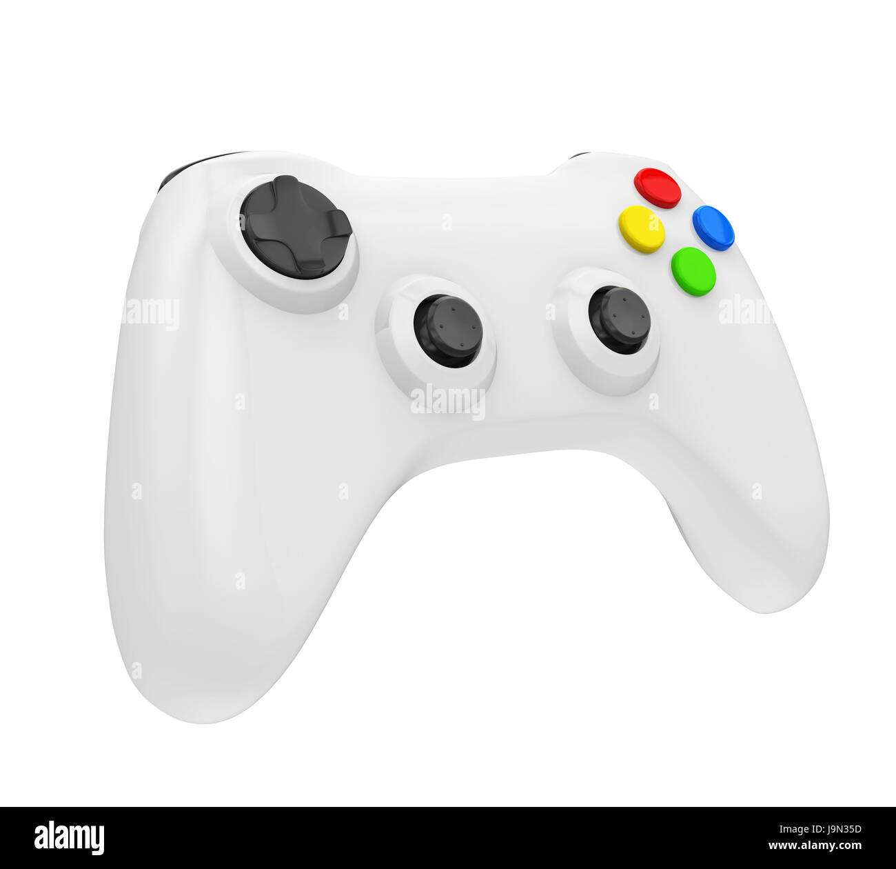 Gamepad Joystick Isolated Stock Photo - Alamy