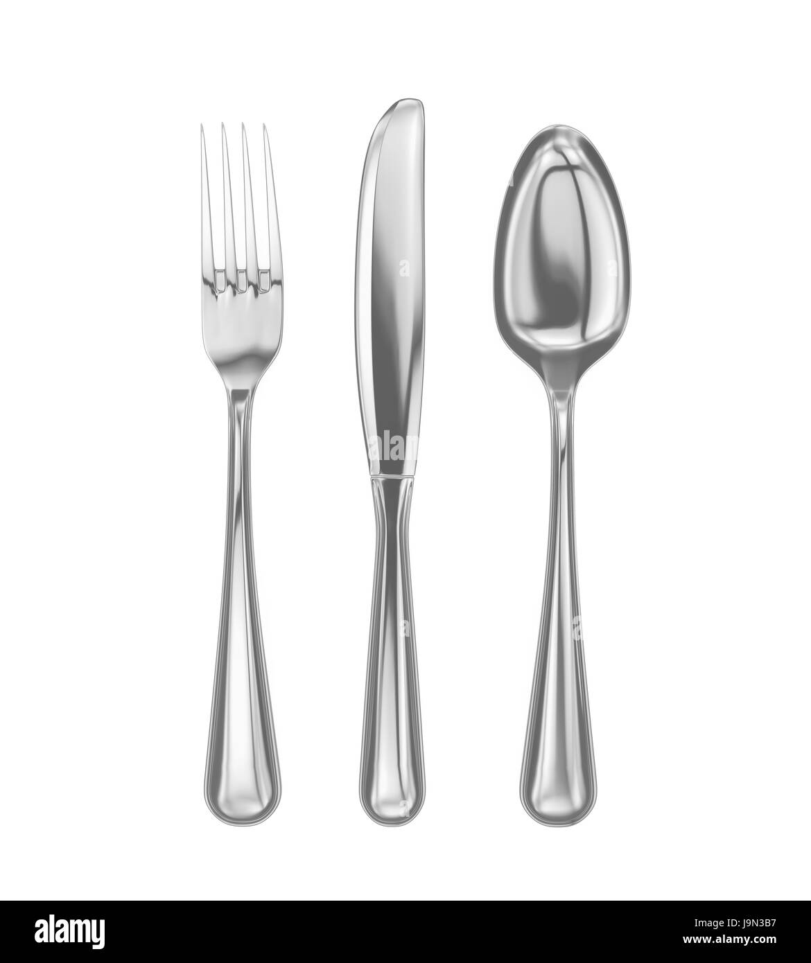 Spoon and knife hi-res stock photography and images - Alamy