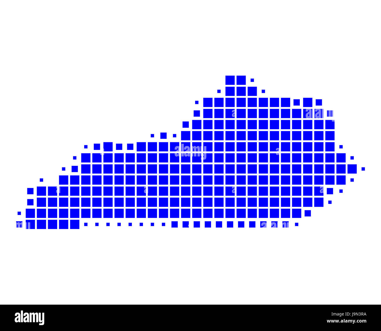 Map of kentucky hi-res stock photography and images - Alamy