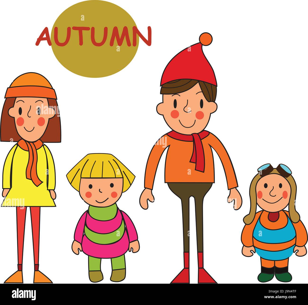 Autumn Season Drawing For Kids