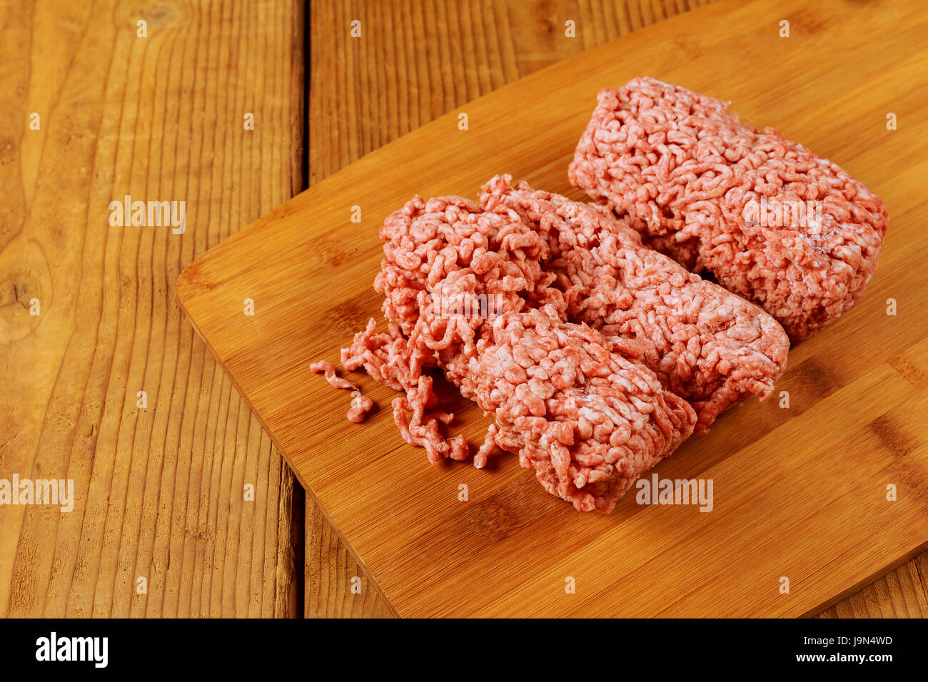 Raw Minced meat with Ground beef. Minced meat close up Stock Photo - Alamy