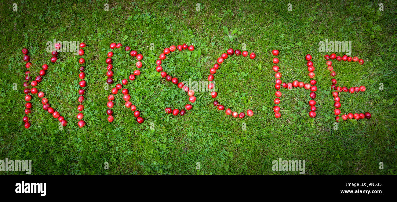 Cherry outline hi-res stock photography and images - Alamy
