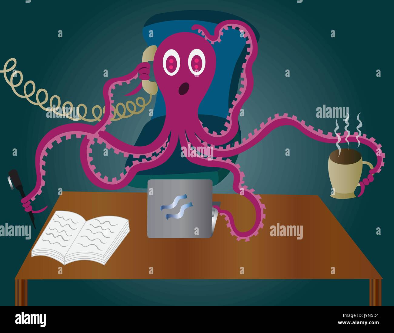 Tasks octopus hi-res stock photography and images - Alamy
