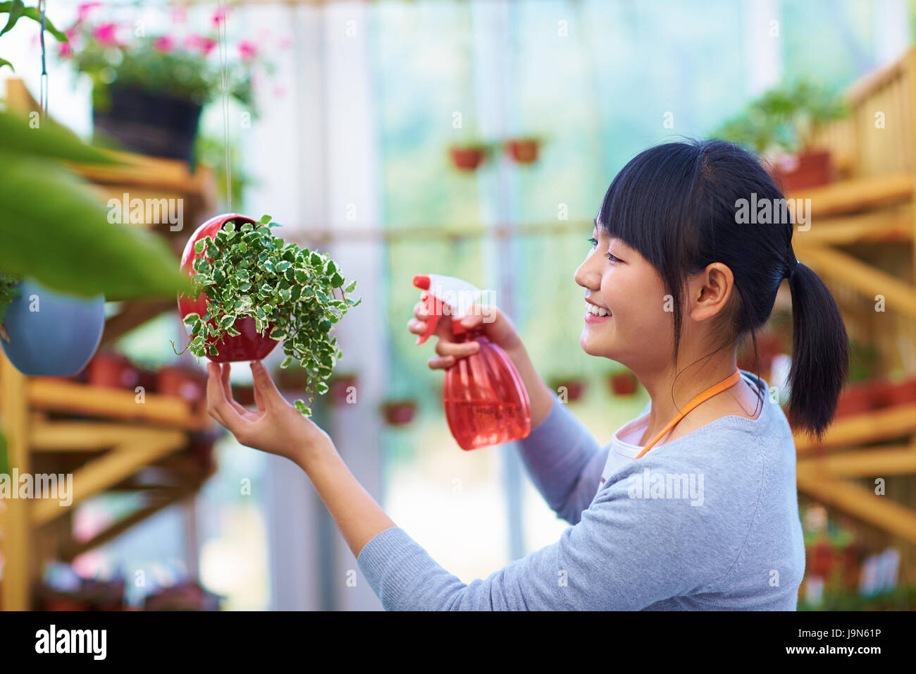 Portrait young chinese female hi-res stock photography and images - Alamy