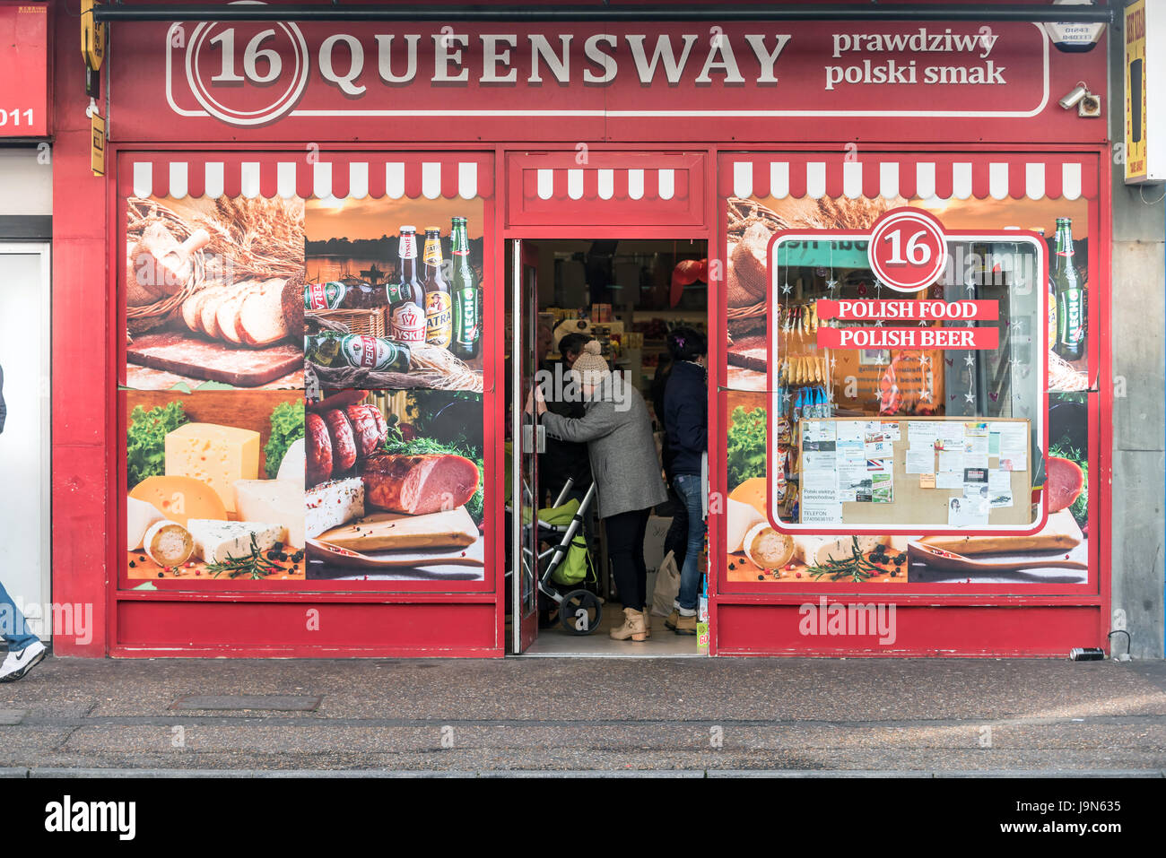 A Polish shop in Bognor Regis which caters for the local Polish ...