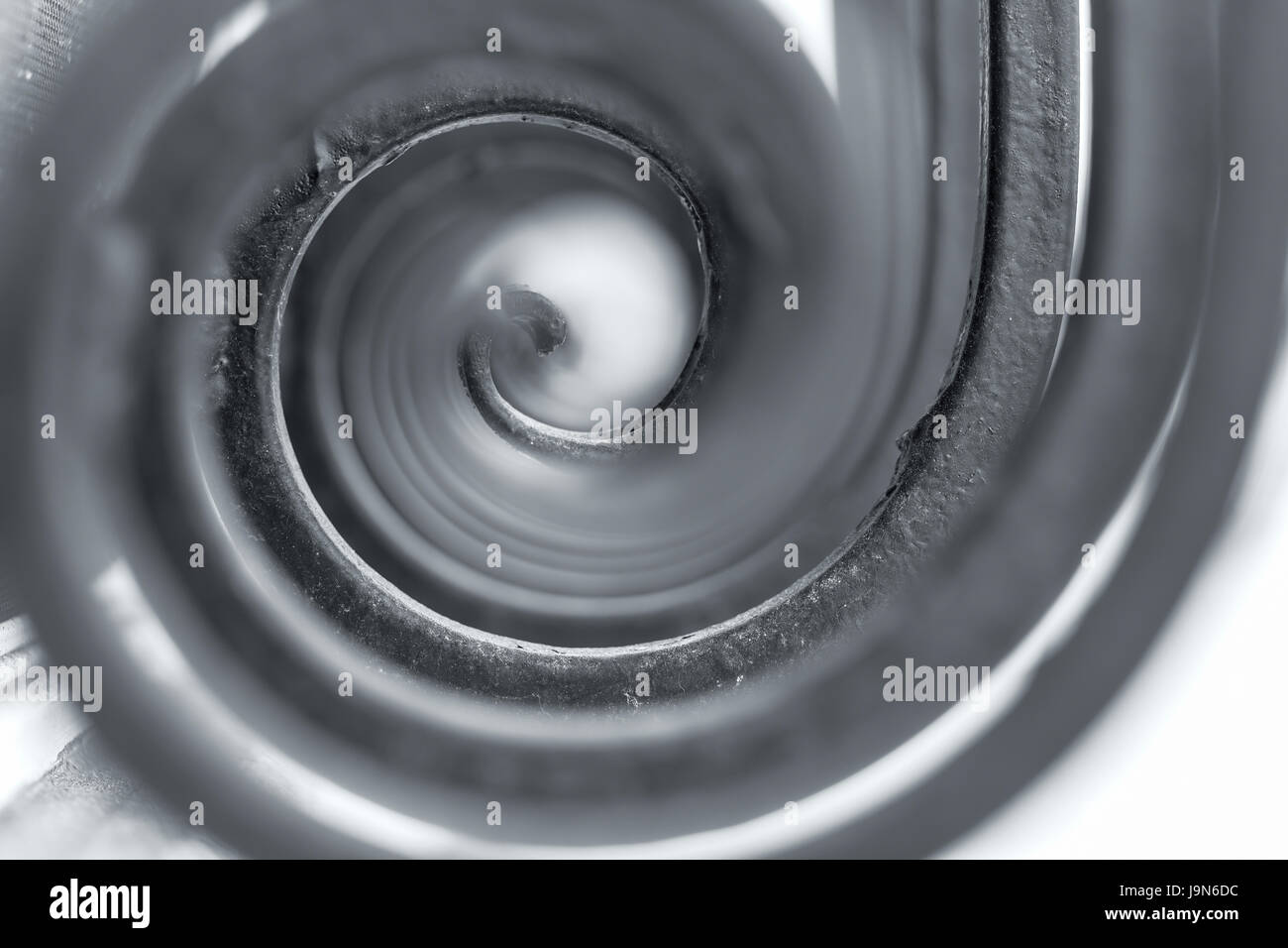 A close up of the exterior of the window metal frames Stock Photo - Alamy