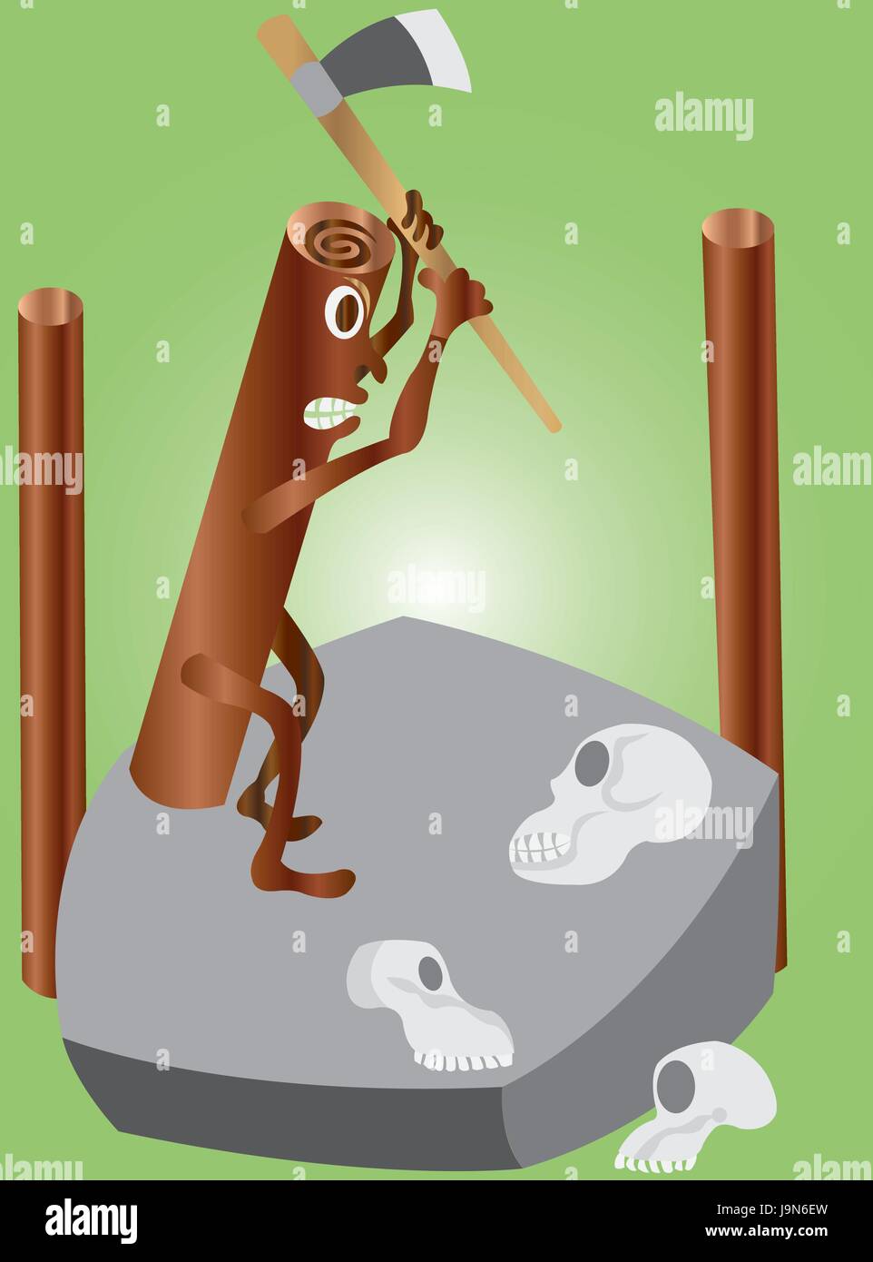 Cutting head Stock Vector Images - Alamy