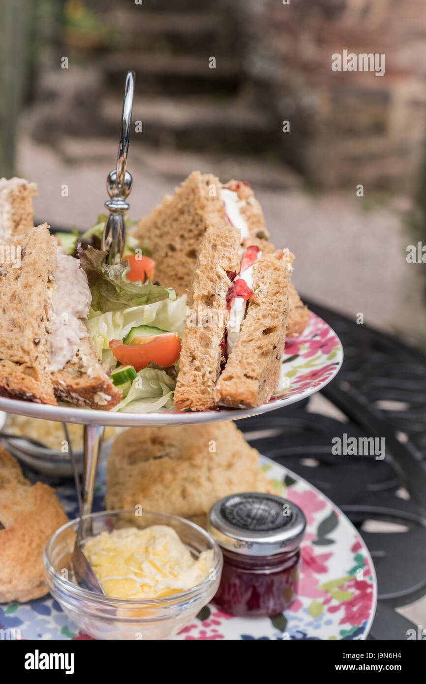 Devon cream tea hi-res stock photography and images - Alamy