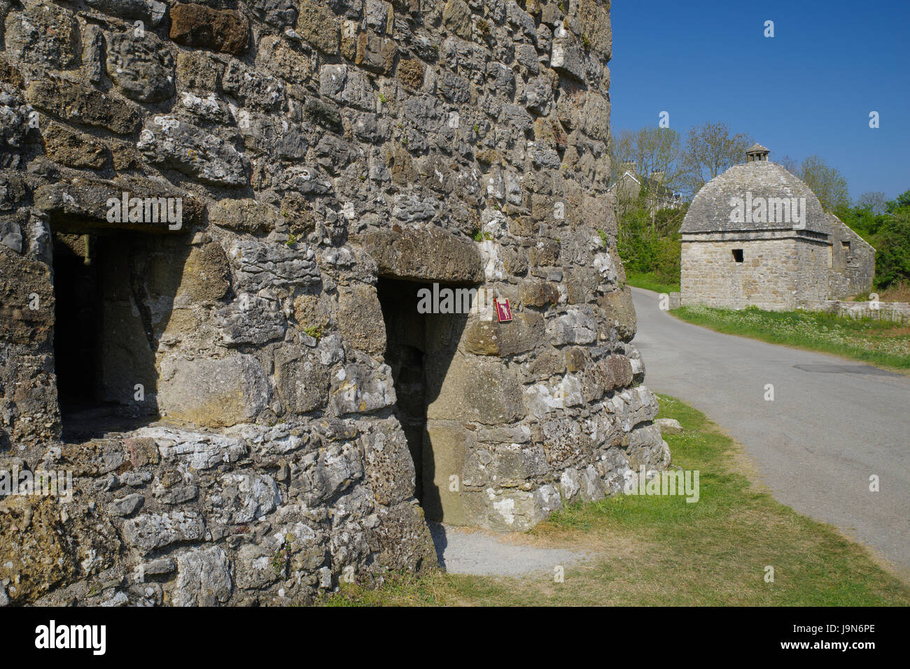 Penmon Priory Anglesey Stock Photo - Alamy