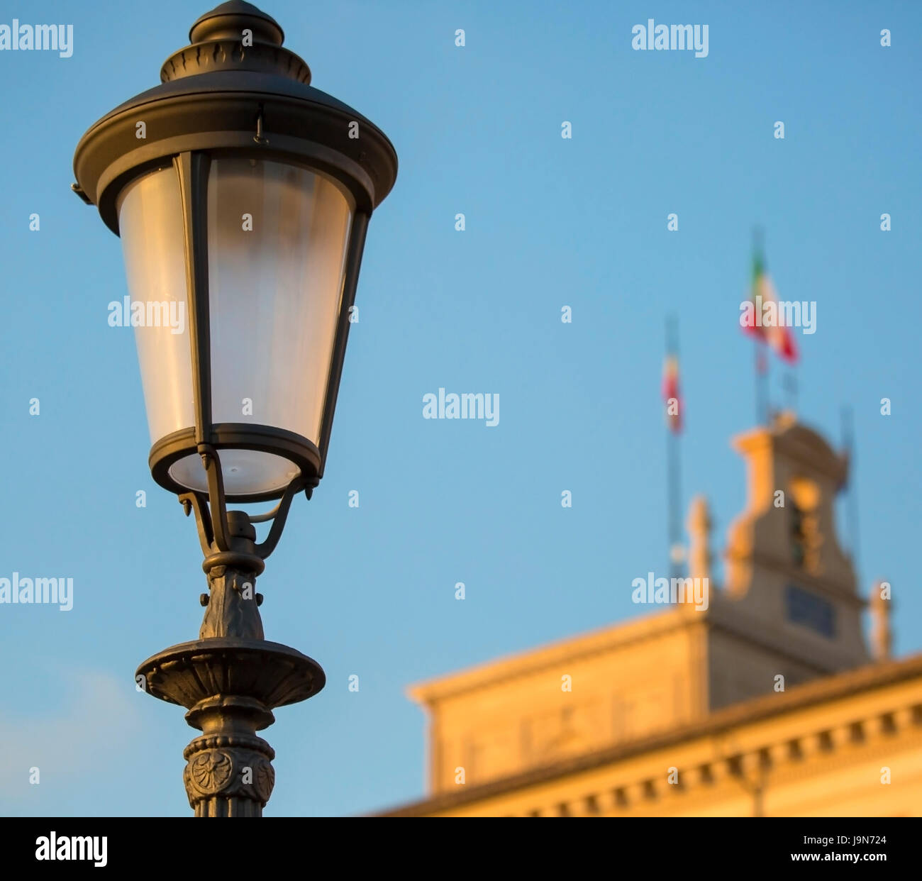 Palazzo del Quirinale (Quirinale Palace) situated in Piazza del ...