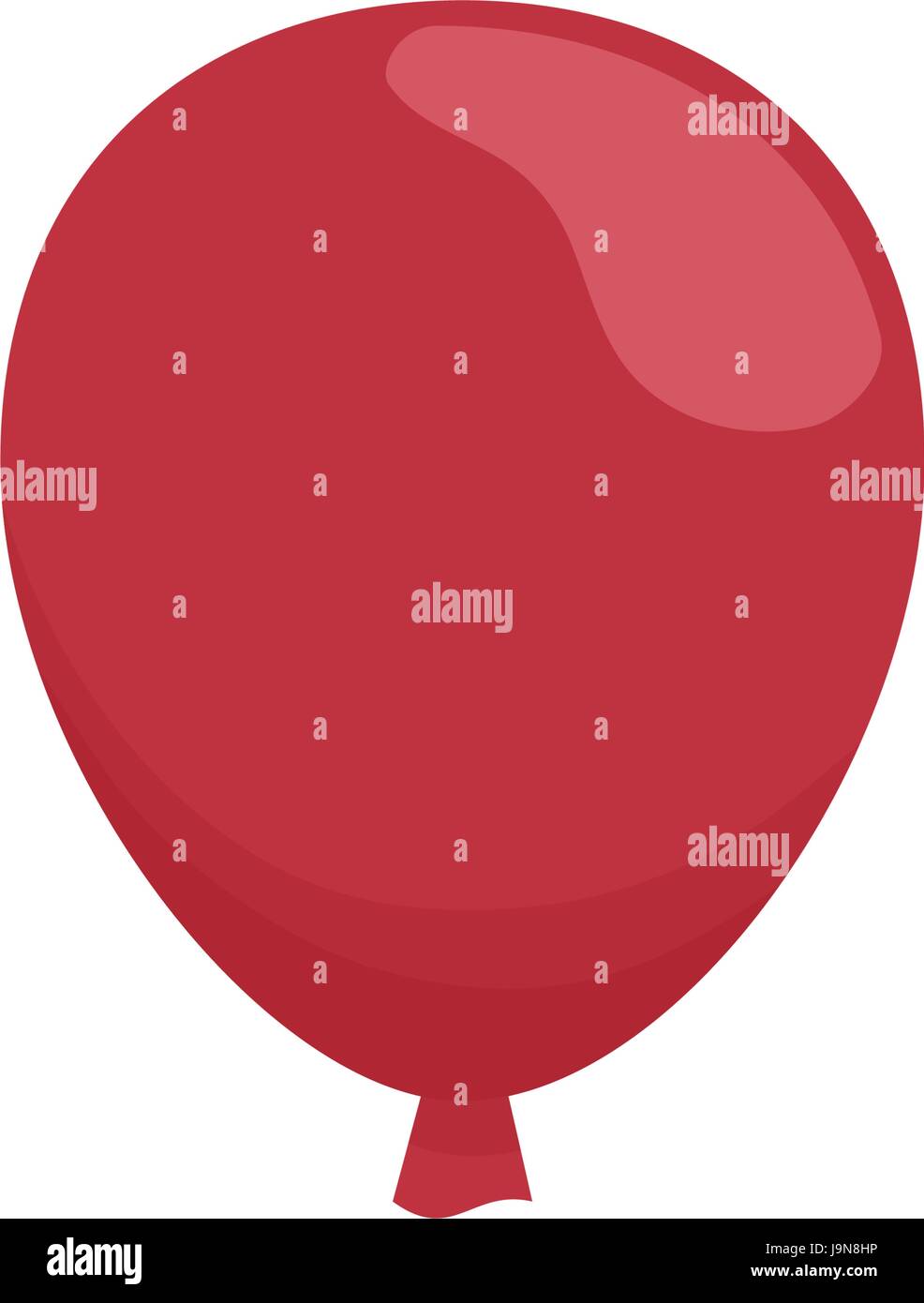 red balloon icon Stock Vector Image & Art - Alamy