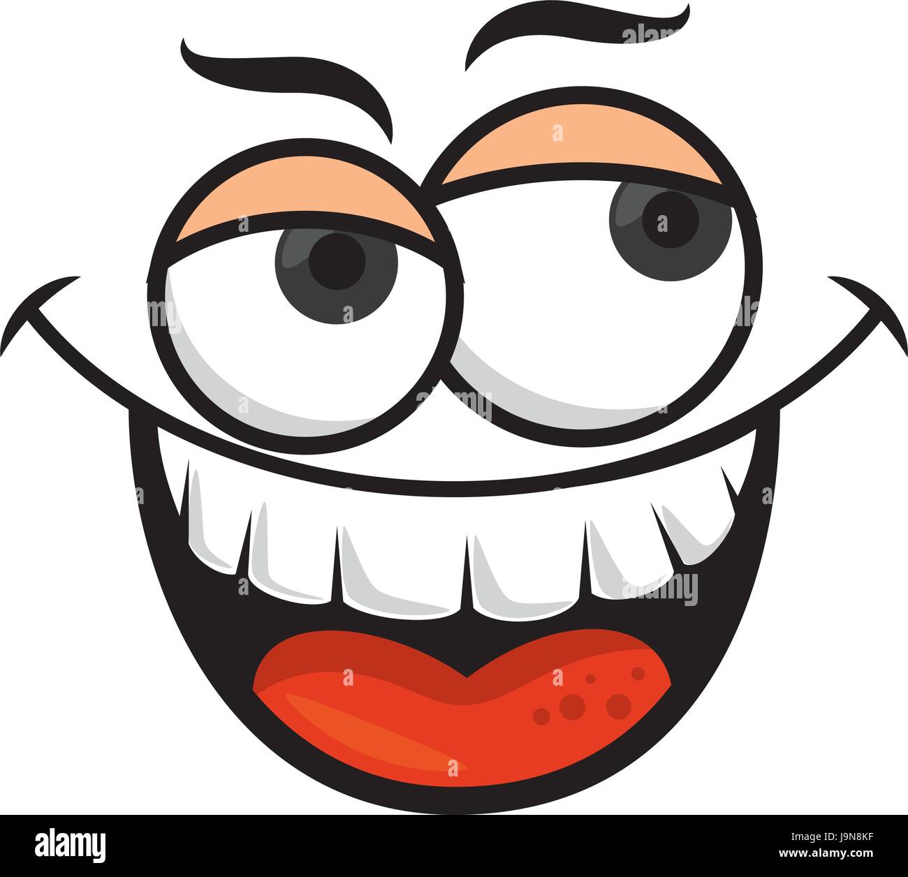 comic face icon Stock Vector Image & Art - Alamy