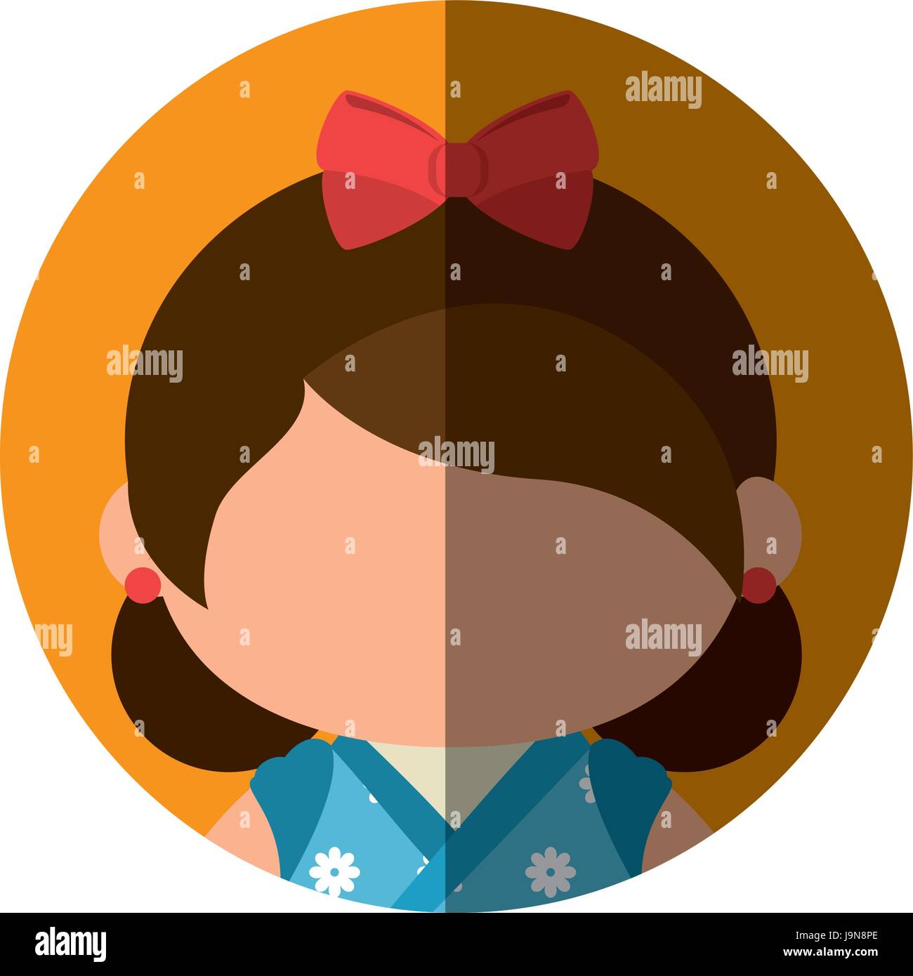 japanese girl design Stock Vector Image & Art - Alamy