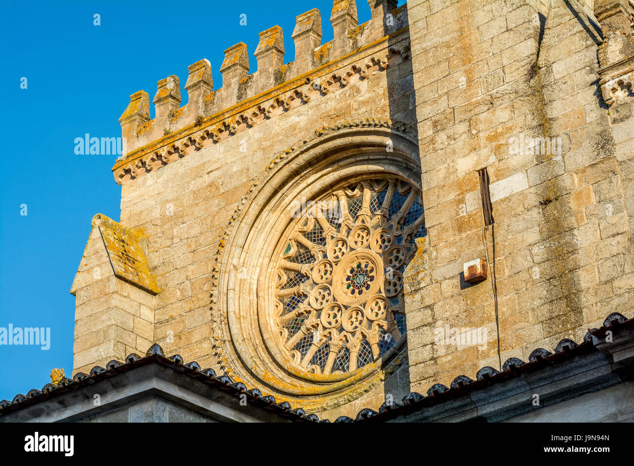 Ancient town Évora in Portugal, architecture of medieval times and ...