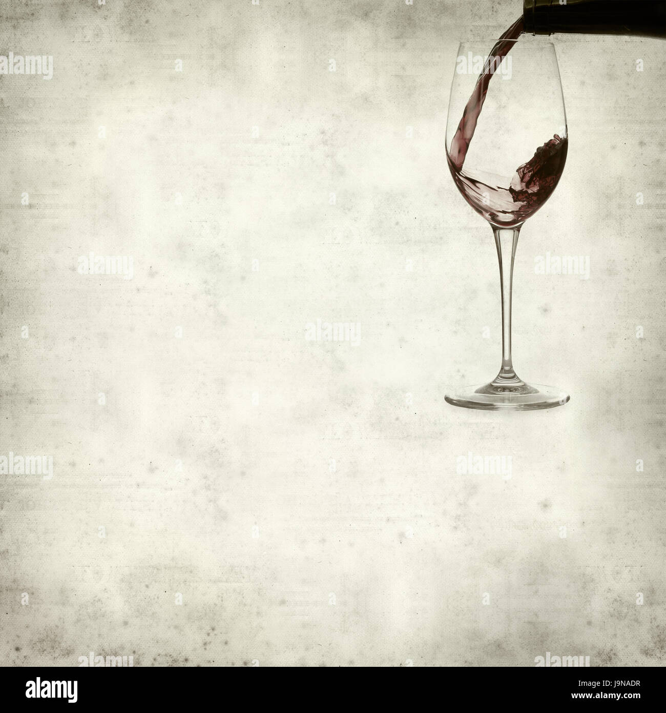 textured old paper background with pouring wine Stock Photo - Alamy