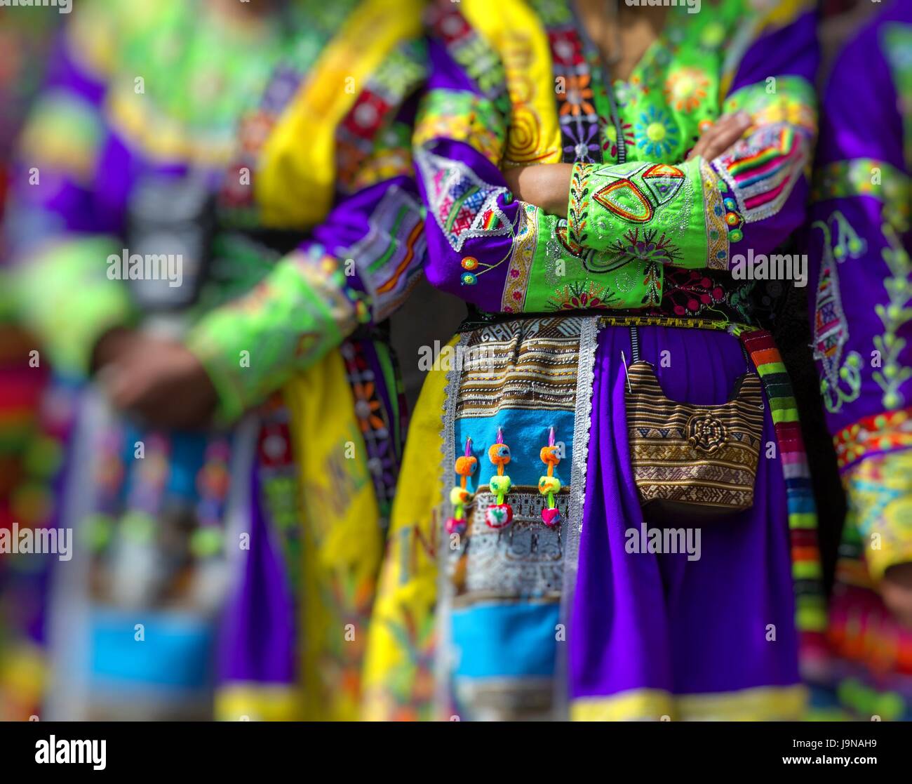 CUSCO - PERU - JUNE 06, 2016 : Peruvian dancers at the parade in Cusco ...