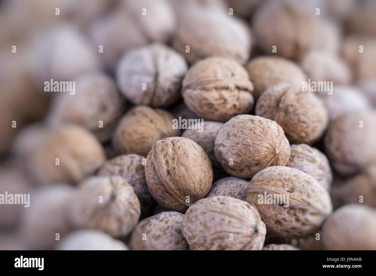 Nuts at the asian market Stock Photo - Alamy
