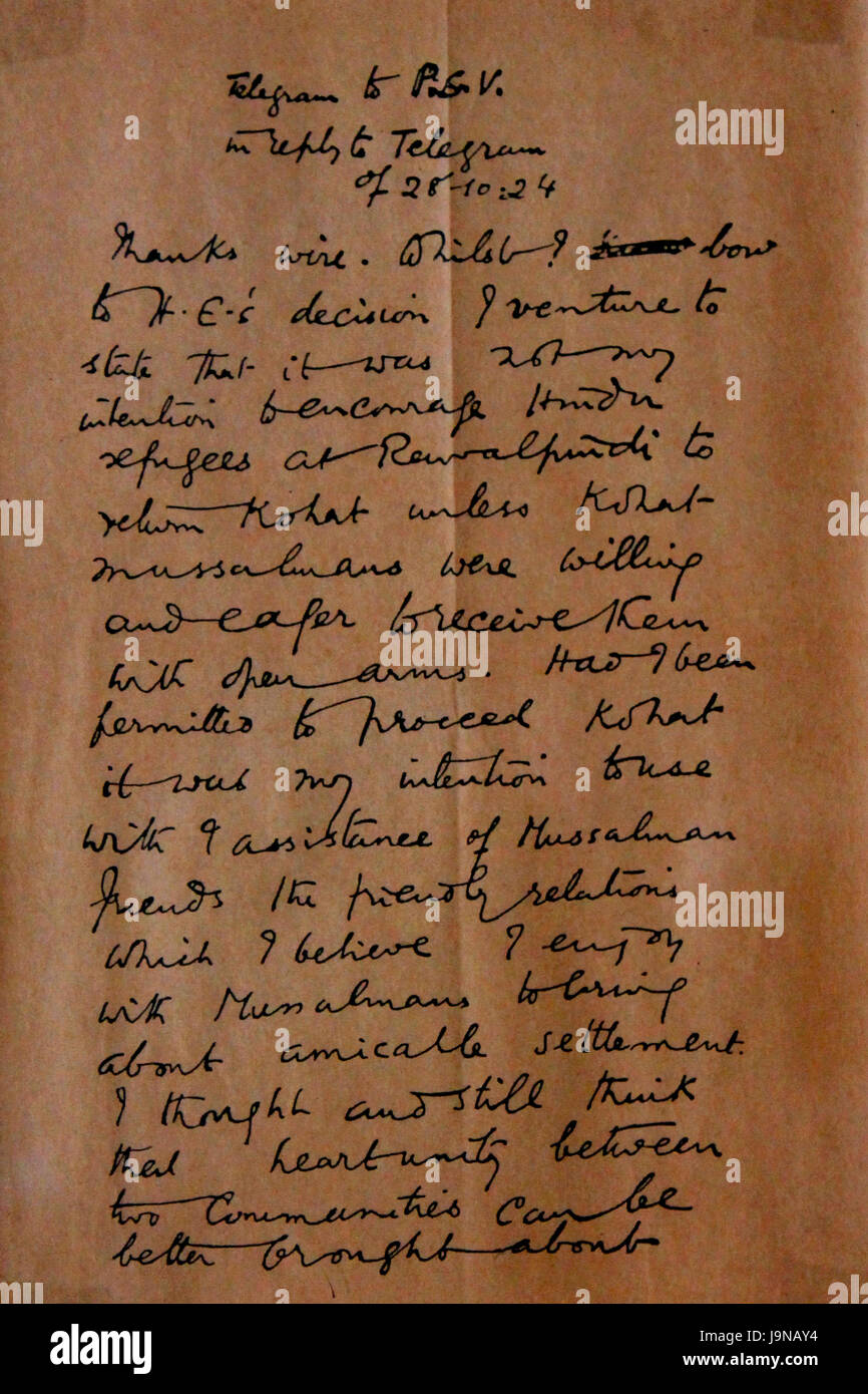 A old, vintage, collectible English handwritten latter Stock Photo - Alamy