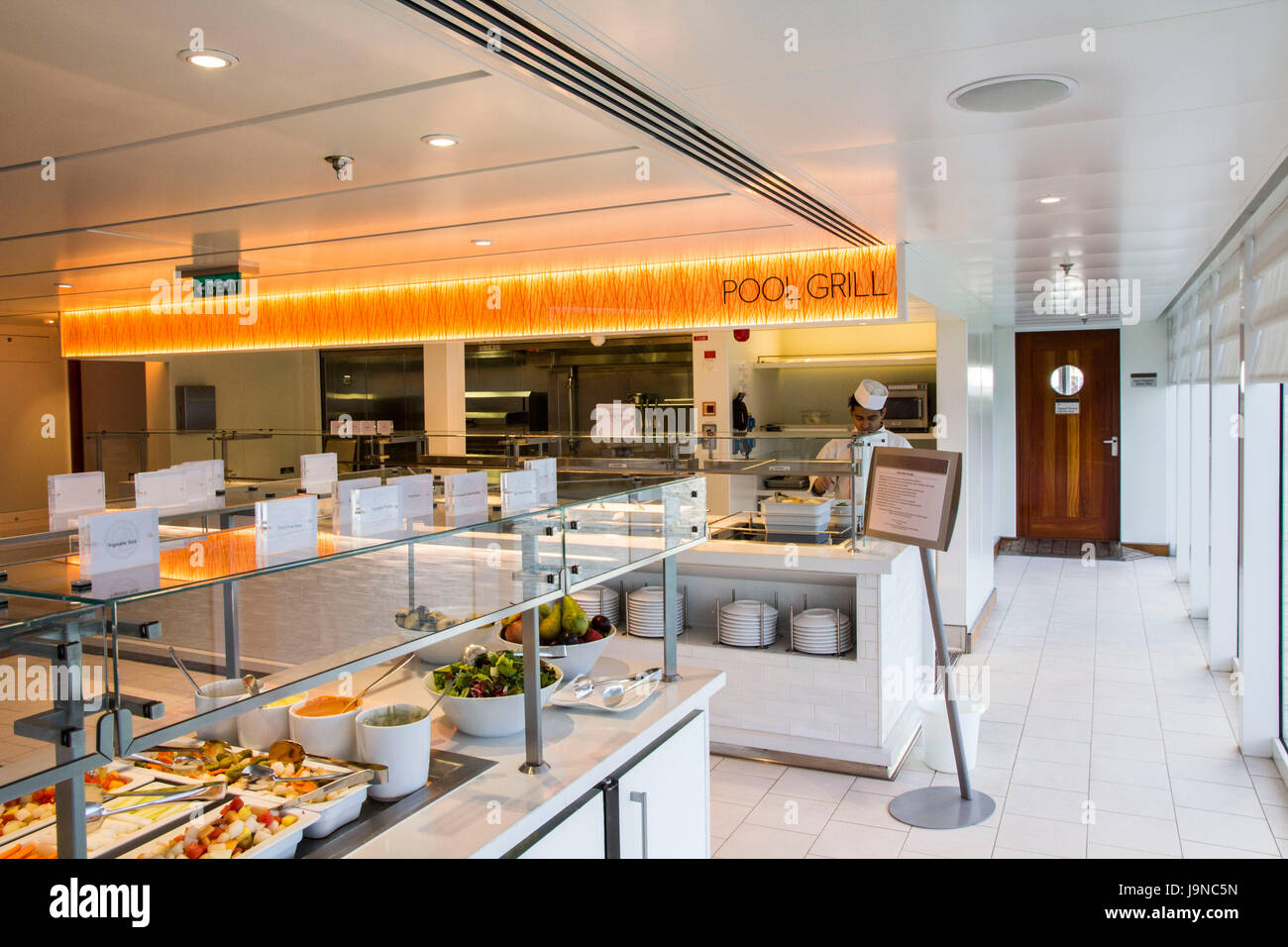 The Pool Grill serves up a selection of salads and sandwiches as an ...