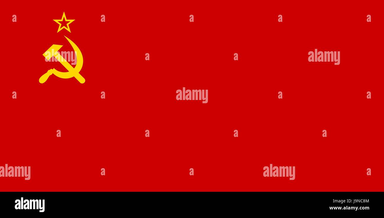 Soviet union flag hi-res stock photography and images - Alamy