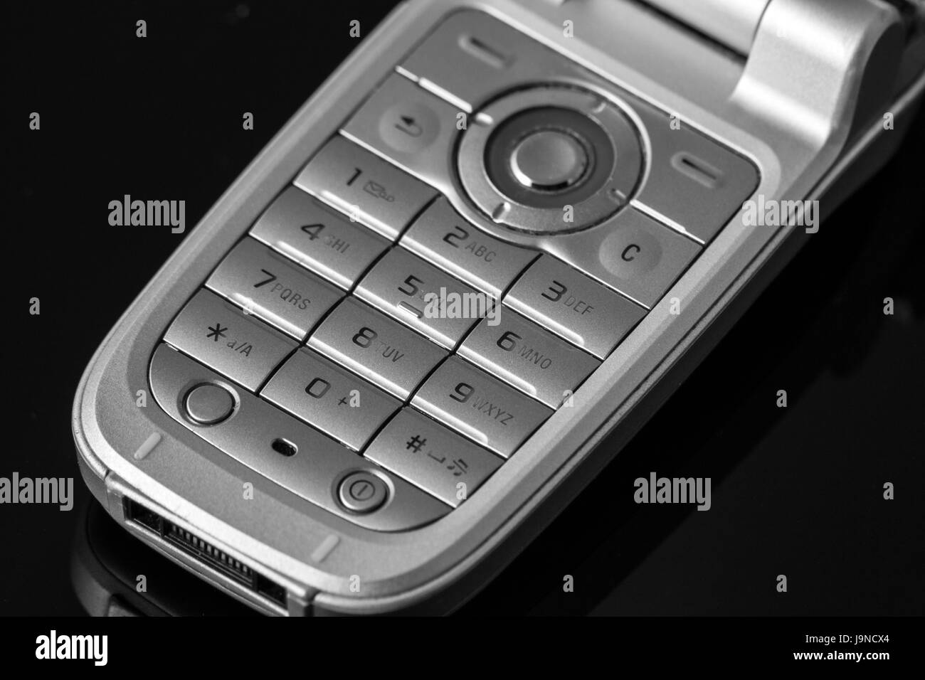 old cell phone numeric keyboard Stock Photo - Alamy