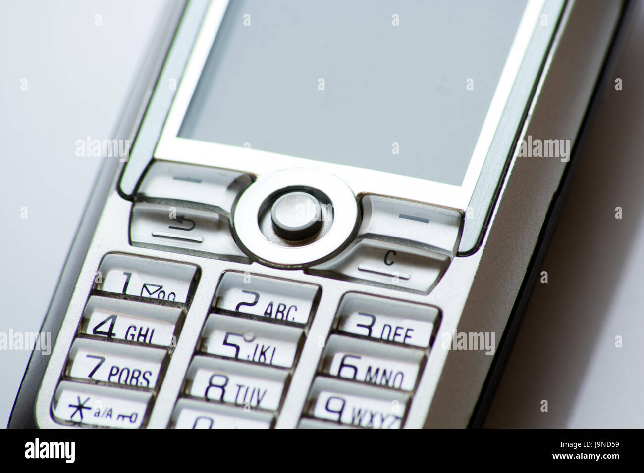 old cell phone numeric keyboard Stock Photo - Alamy