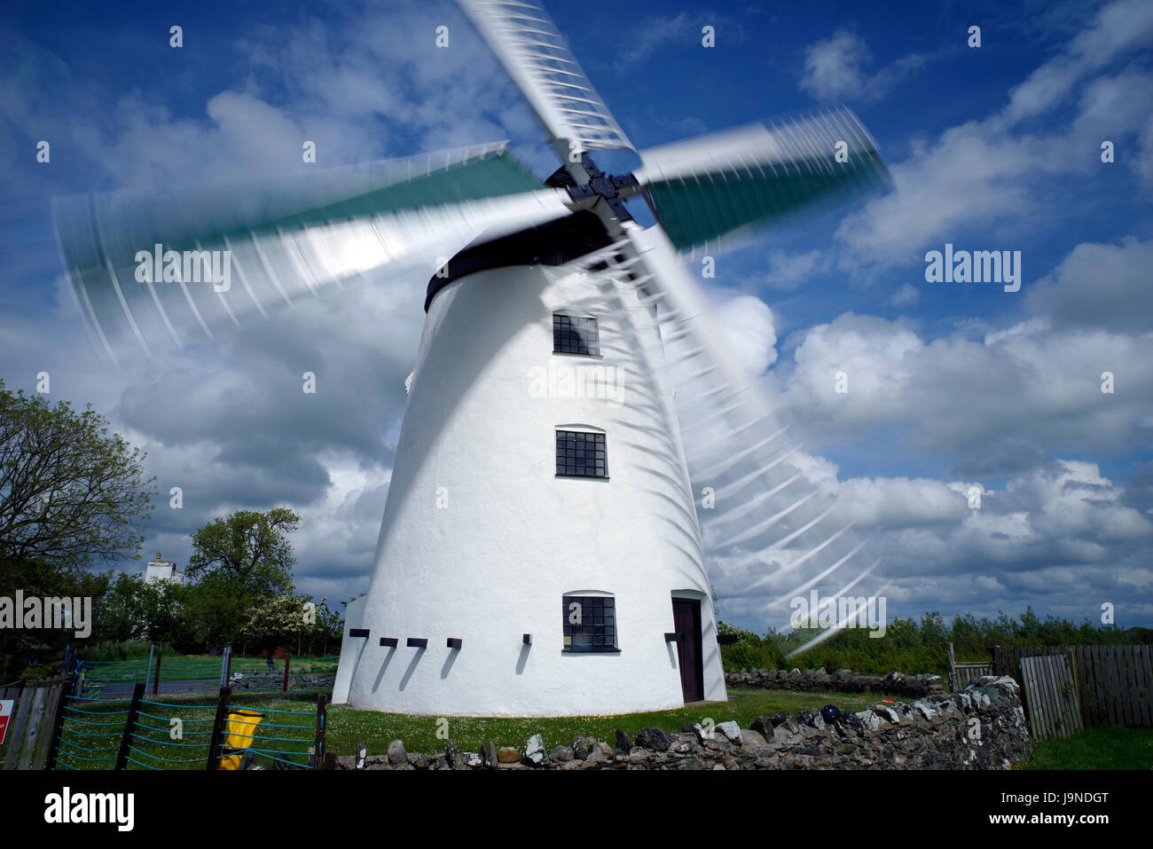 Llynnon Windmill, Anglesey Stock Photo - Alamy